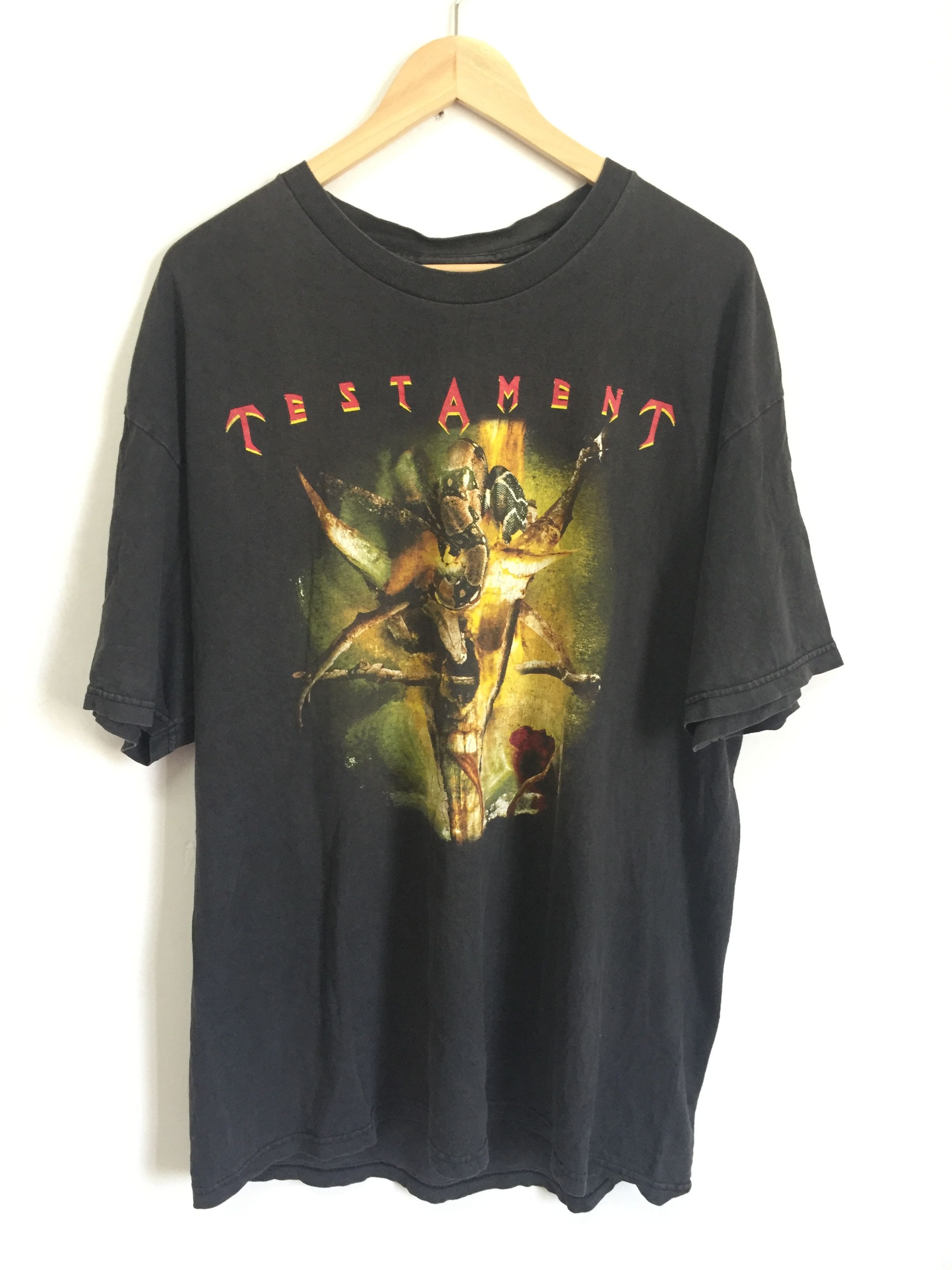 Vintage Testament Tour T-shirt American thrash metal band | Grailed