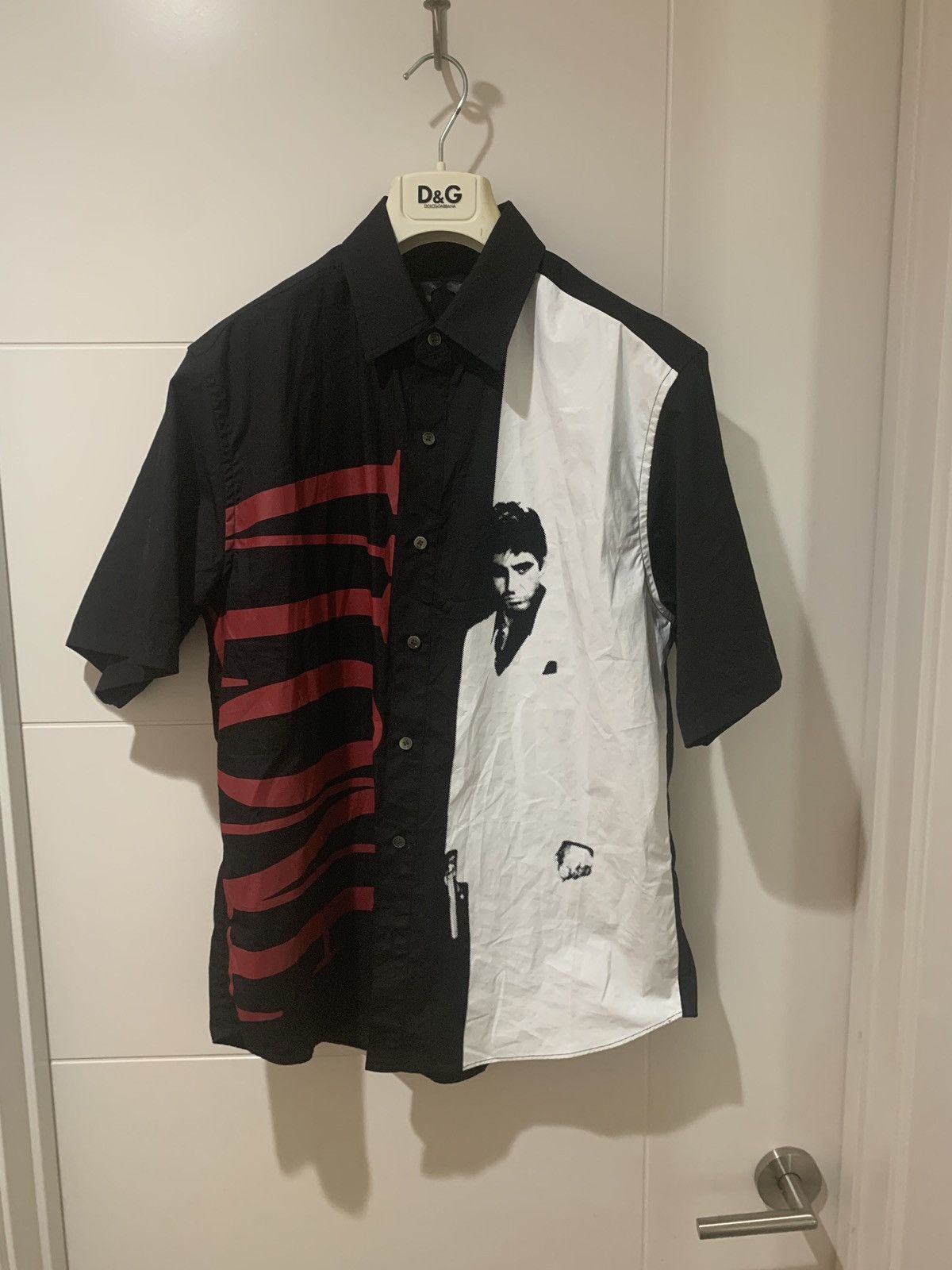 Vlone Vlone Scarface Button Up Shirt | Grailed