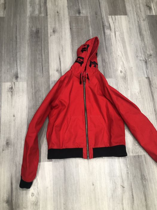 Vlone Red Embroidery Vlone Jacket | Grailed