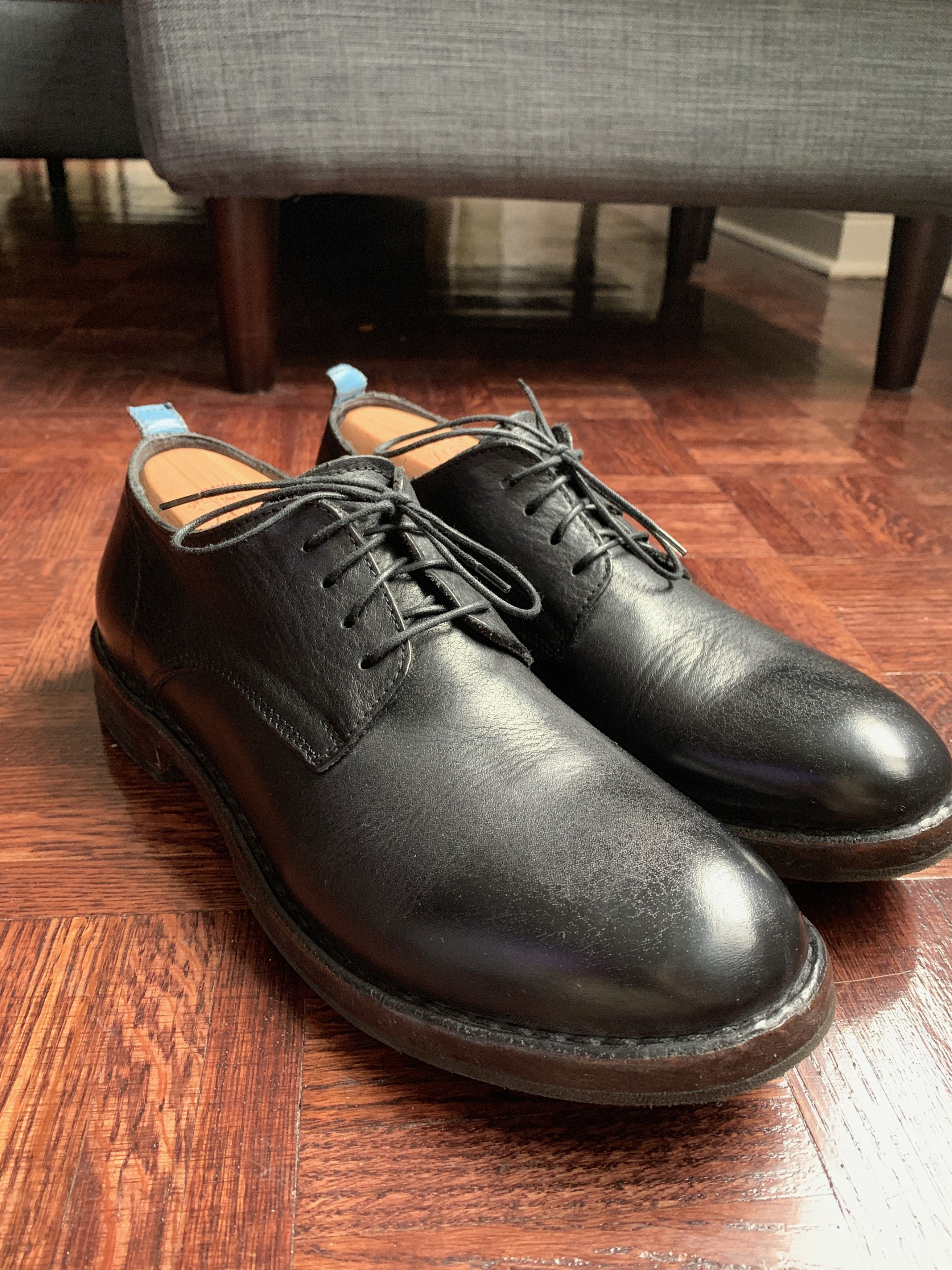 MoMA MOMA Leather Derby Shoes - Made In Italy | Grailed