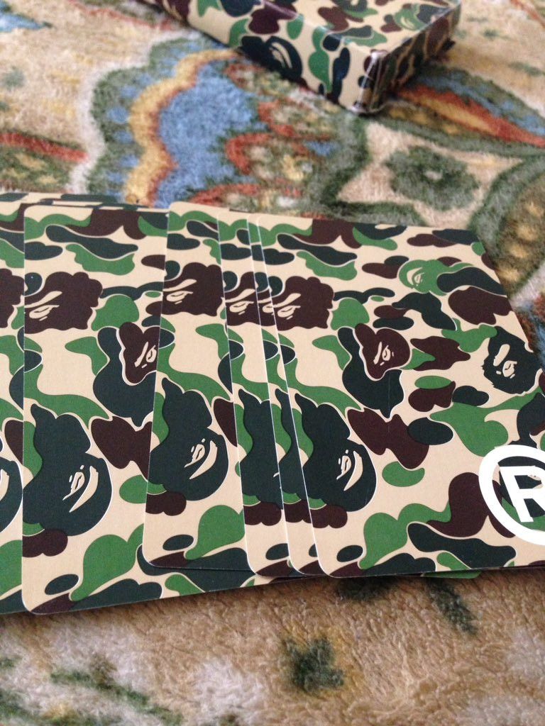 Bape A Bathing Ape Playing Cards | Grailed
