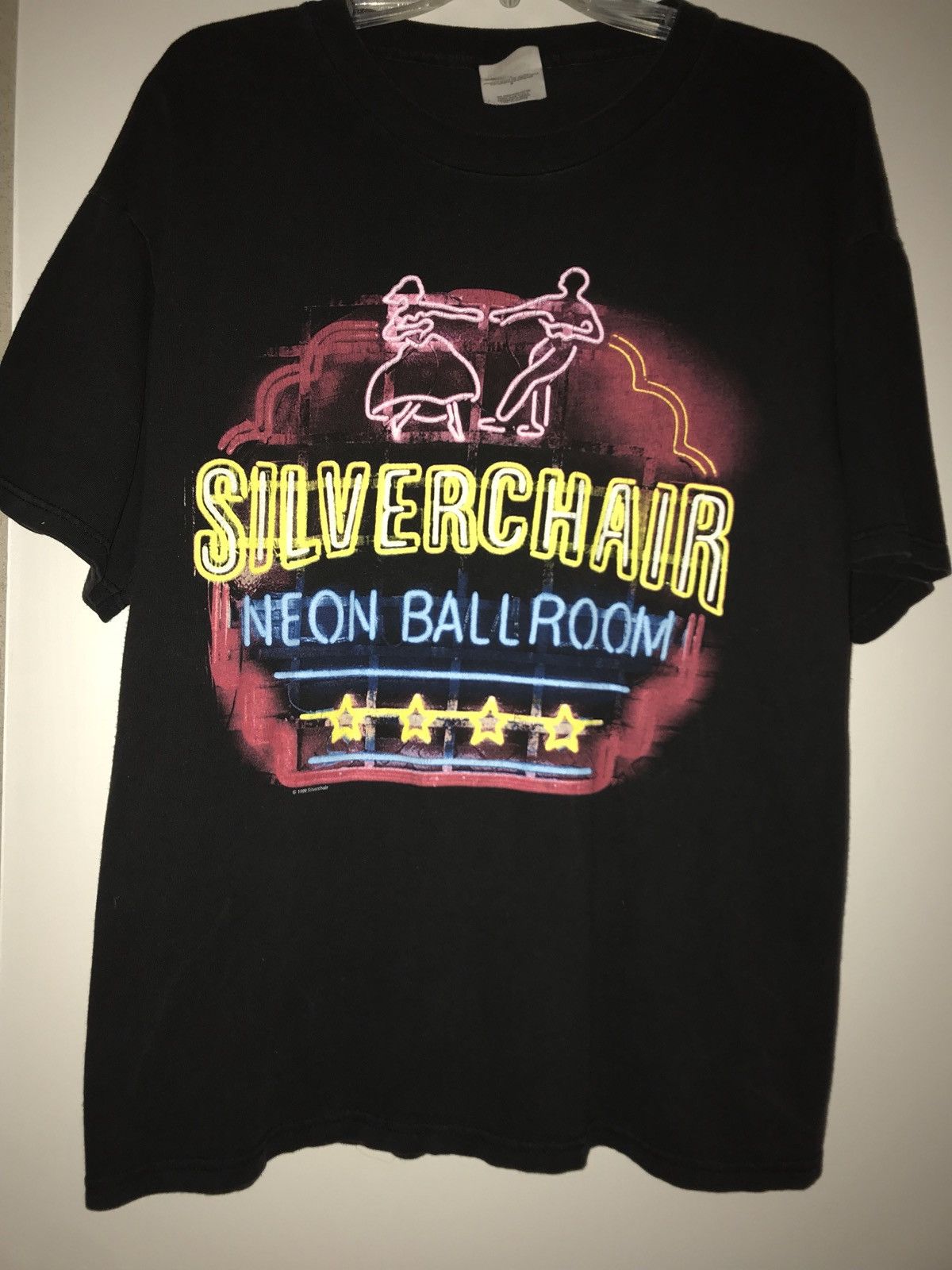 Vintage Super Rare Silverchair Neon Ballroom 2000 Tour Merch Tshirt ...