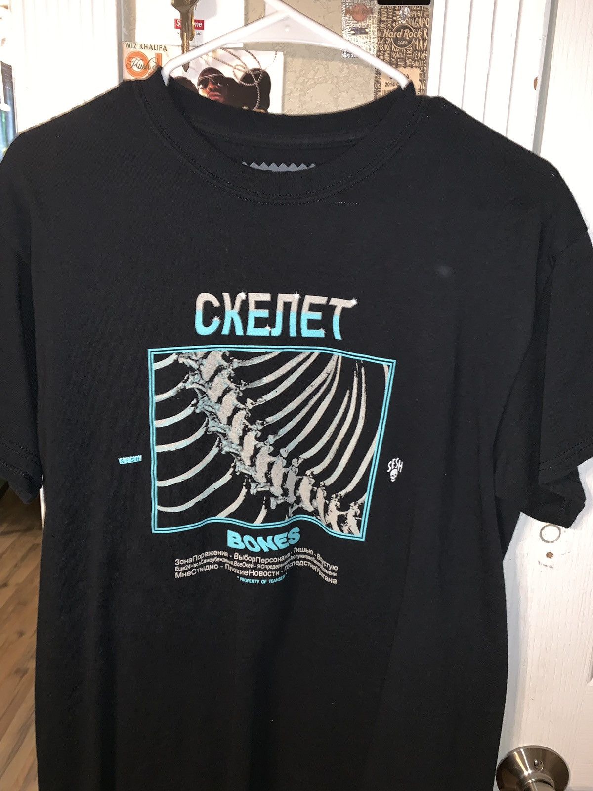 Team Sesh BONES Carcass T shirt | Grailed
