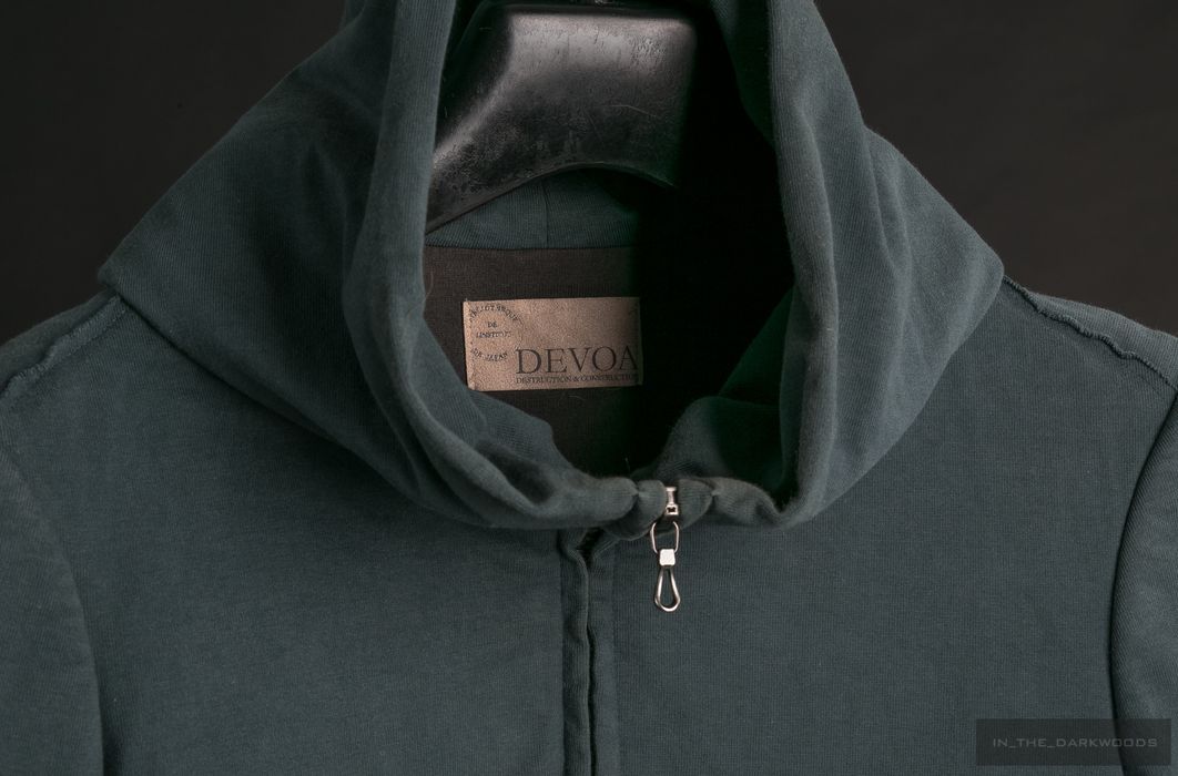 Devoa = last drop = Heavy Jersey Hooded Jacket | Grailed