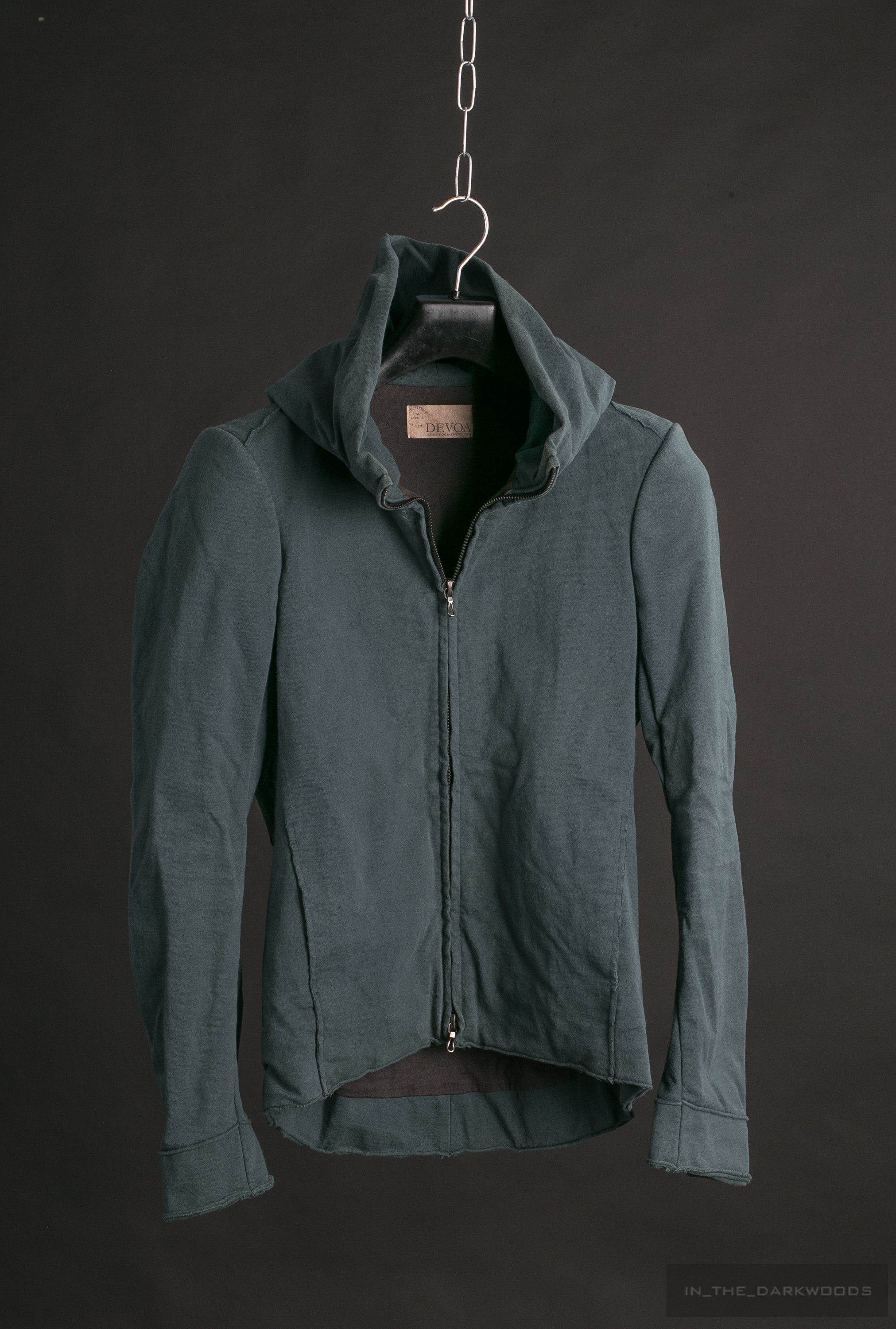 Devoa = last drop = Heavy Jersey Hooded Jacket | Grailed