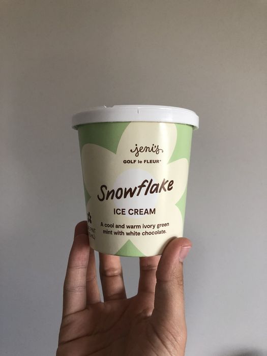 Golf Wang Golf le Fleur x Jeni’s Ice Cream Snowflake Pint | Grailed