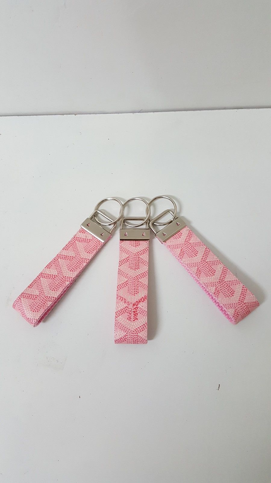 Custom × Goyard Custom Goyard RARE Pink Keychain Key Bob | Grailed