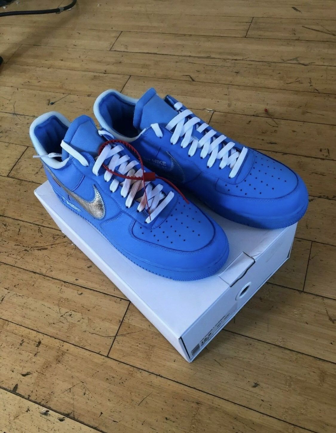 Nike × Off-White × Virgil Abloh SIGNED Nike x Off White Air Force 1 AF1 ...