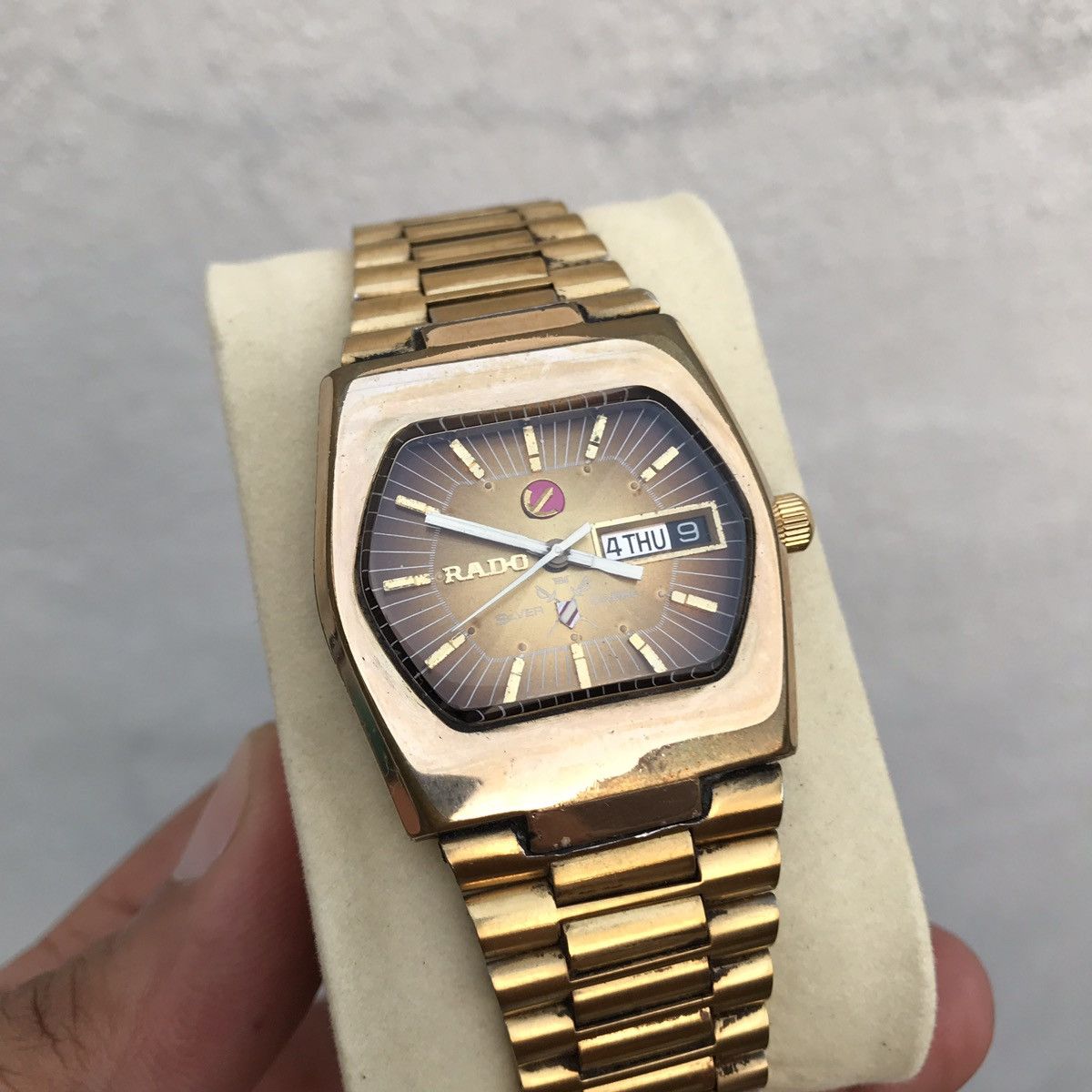 Rado Vintage Rado Silver Sabre 1970s 20 Micron | Grailed