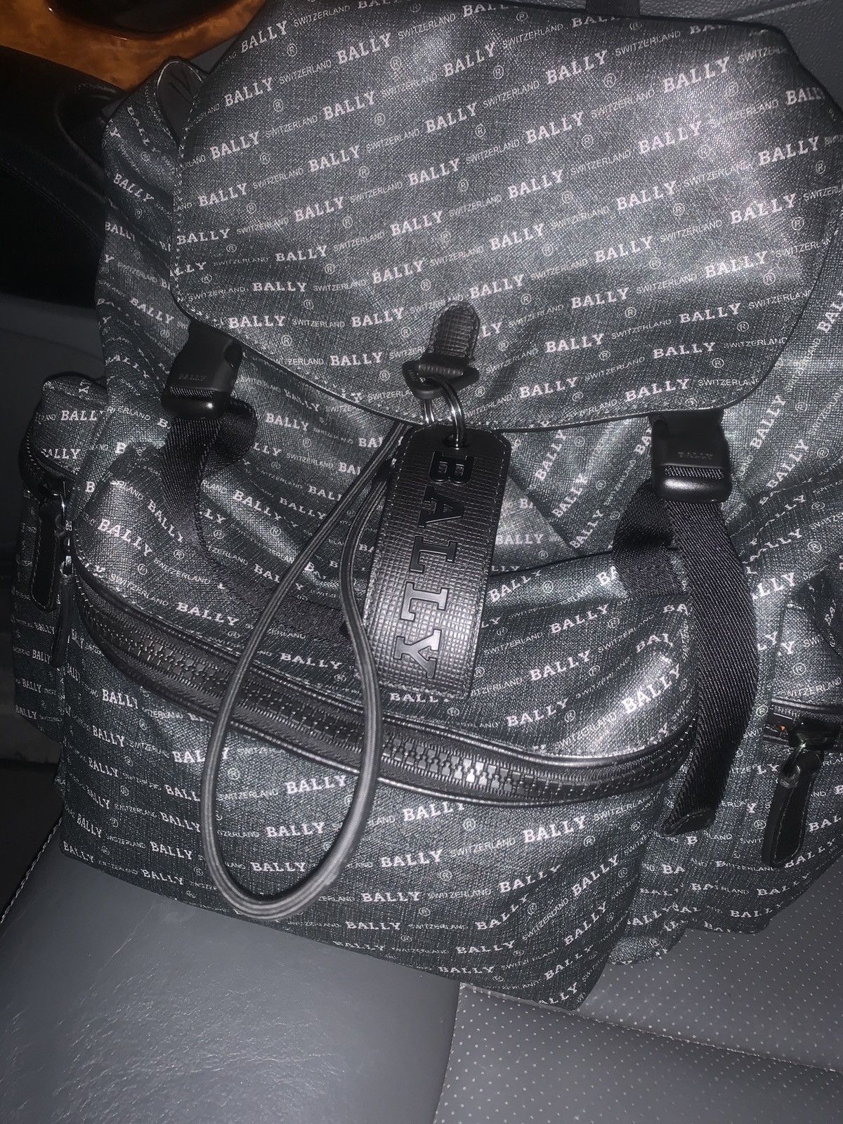 Bally Bally Crew Leather Backpack | Grailed