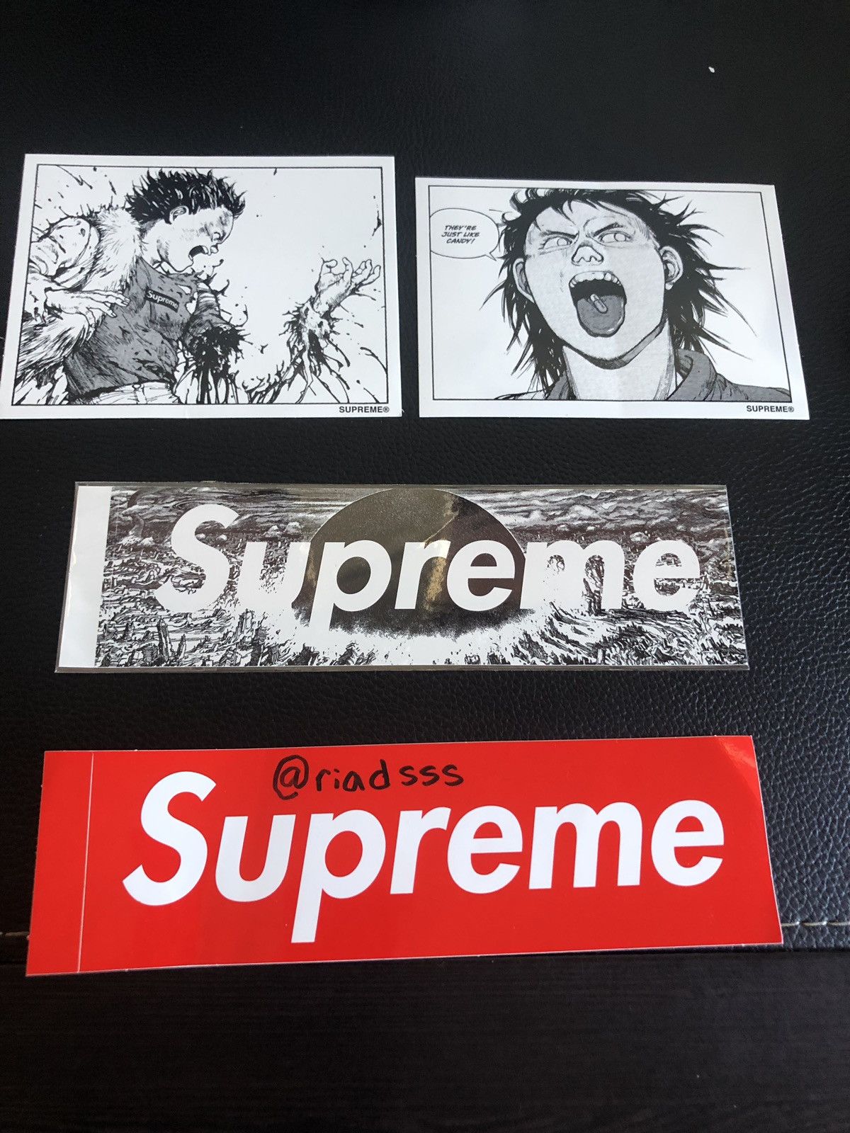 Supreme Supreme x Akira Sticker Set | Grailed