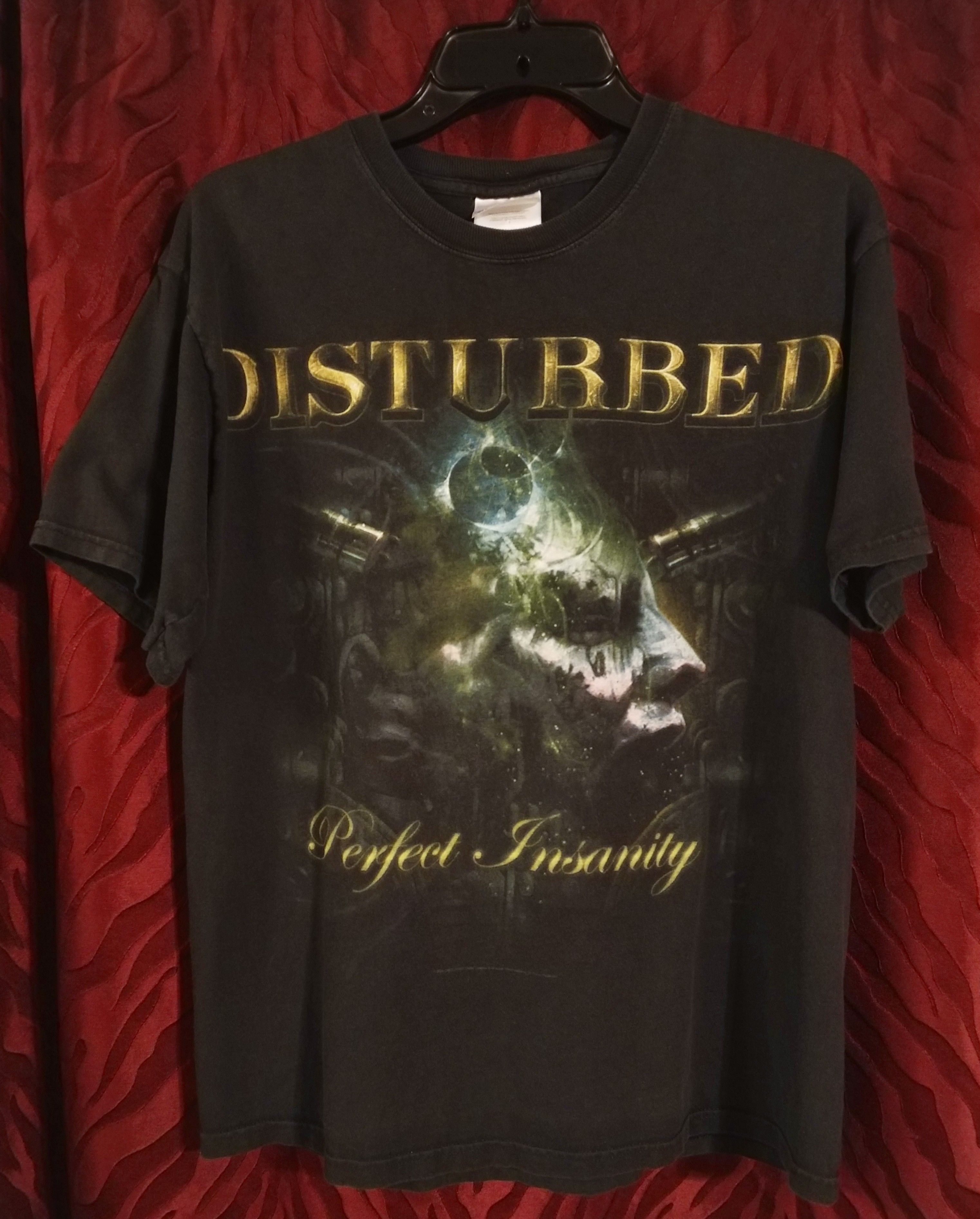Vintage Disturbed Perfect Insanity Metal Band Tee | Grailed