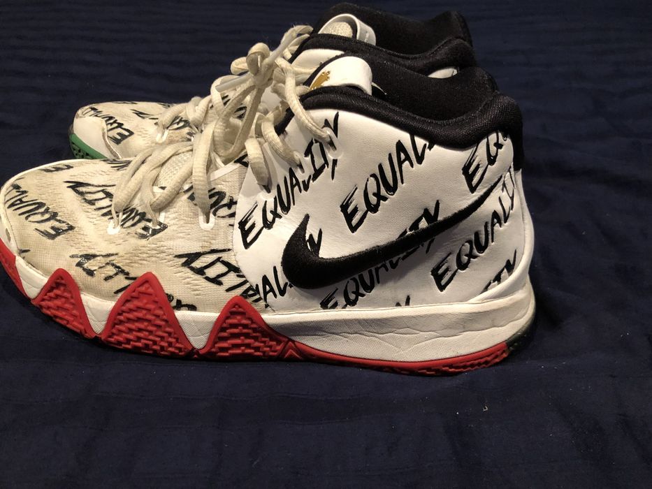 Nike Kyrie 4 BHM "Equality" | Grailed
