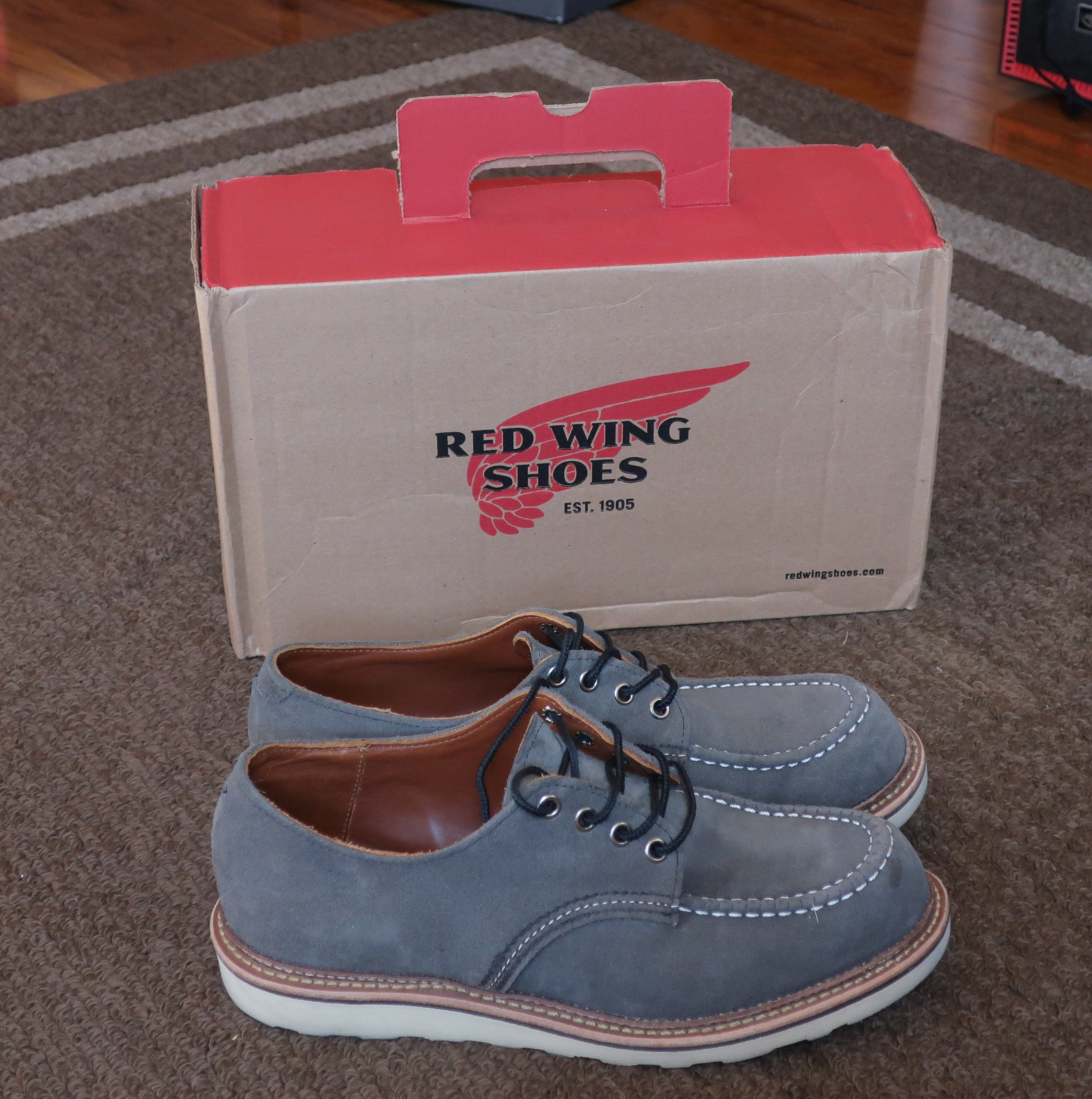 Red Wing Red wing 8102 moc toe Oxford, factory 2nds | Grailed