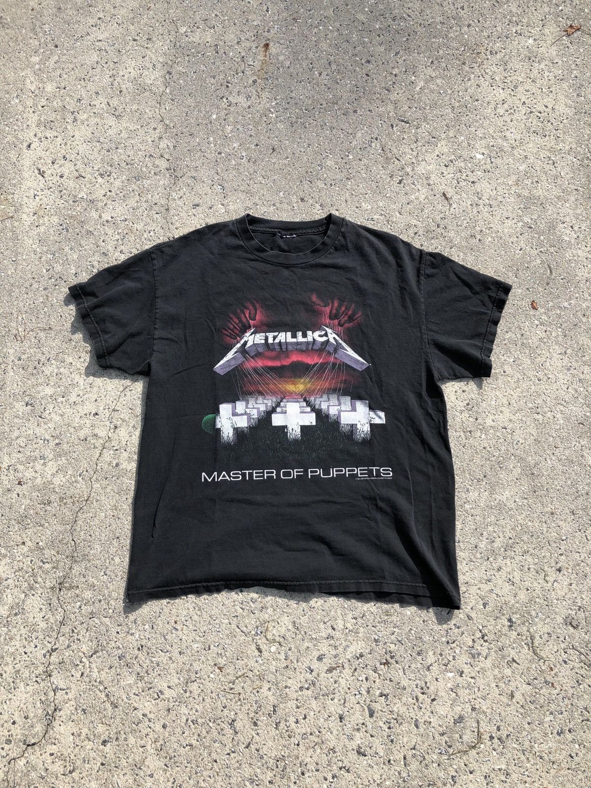 Band Tees × Vintage Vintage 1994 Giant Metallica Master of Puppets T-Shirt | Grailed