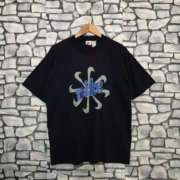 Nike Vintage NIKE Pinwheel Logo Design T-Shirt | Grailed