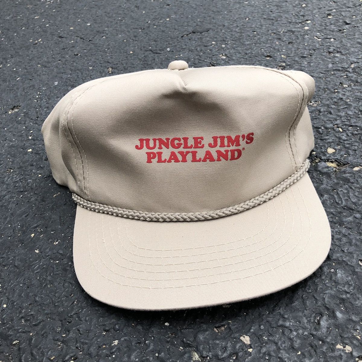 Vintage Vintage 90s Jungle Jim’s Playland Amusement SnapBack Hat | Grailed