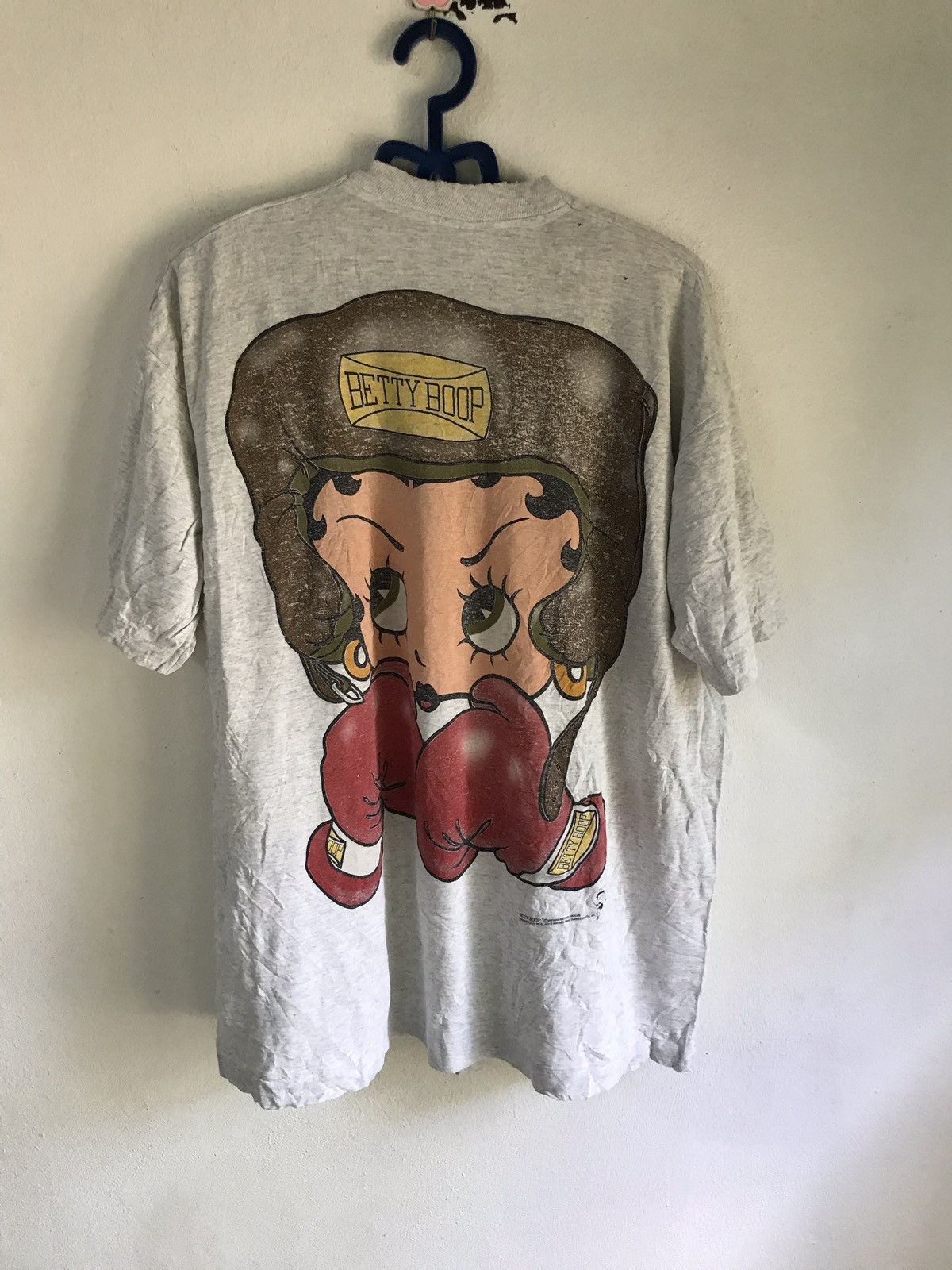 Cartoon Network × Vintage 90s vintage BETTY BOOP boxer tshirt RARE ...
