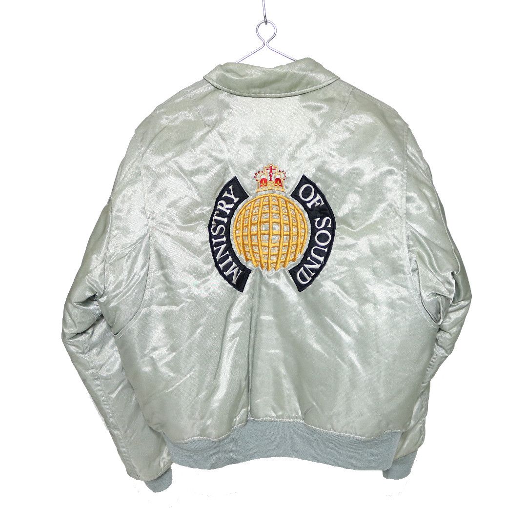 Other Silver Ministry Of Sound Bomber Jacket | Grailed
