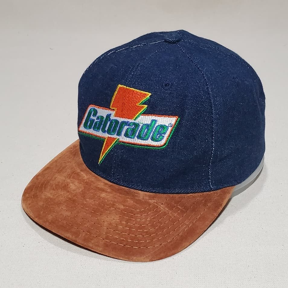 Vintage Vintage Gatorade Denim Snapback Hat | Grailed