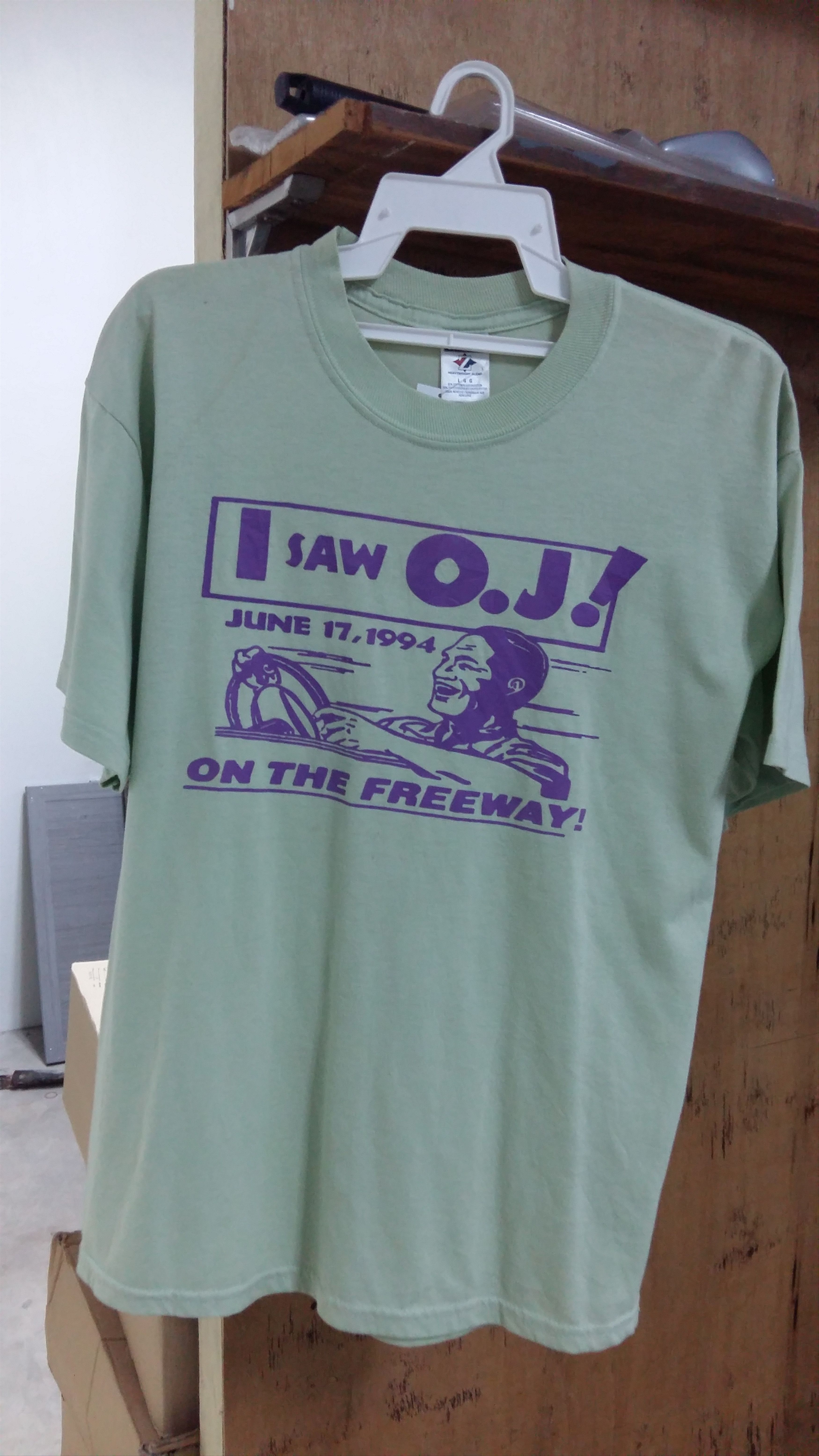 Vintage Vintage OJ Simpson "On The Freeway" Tee | Grailed
