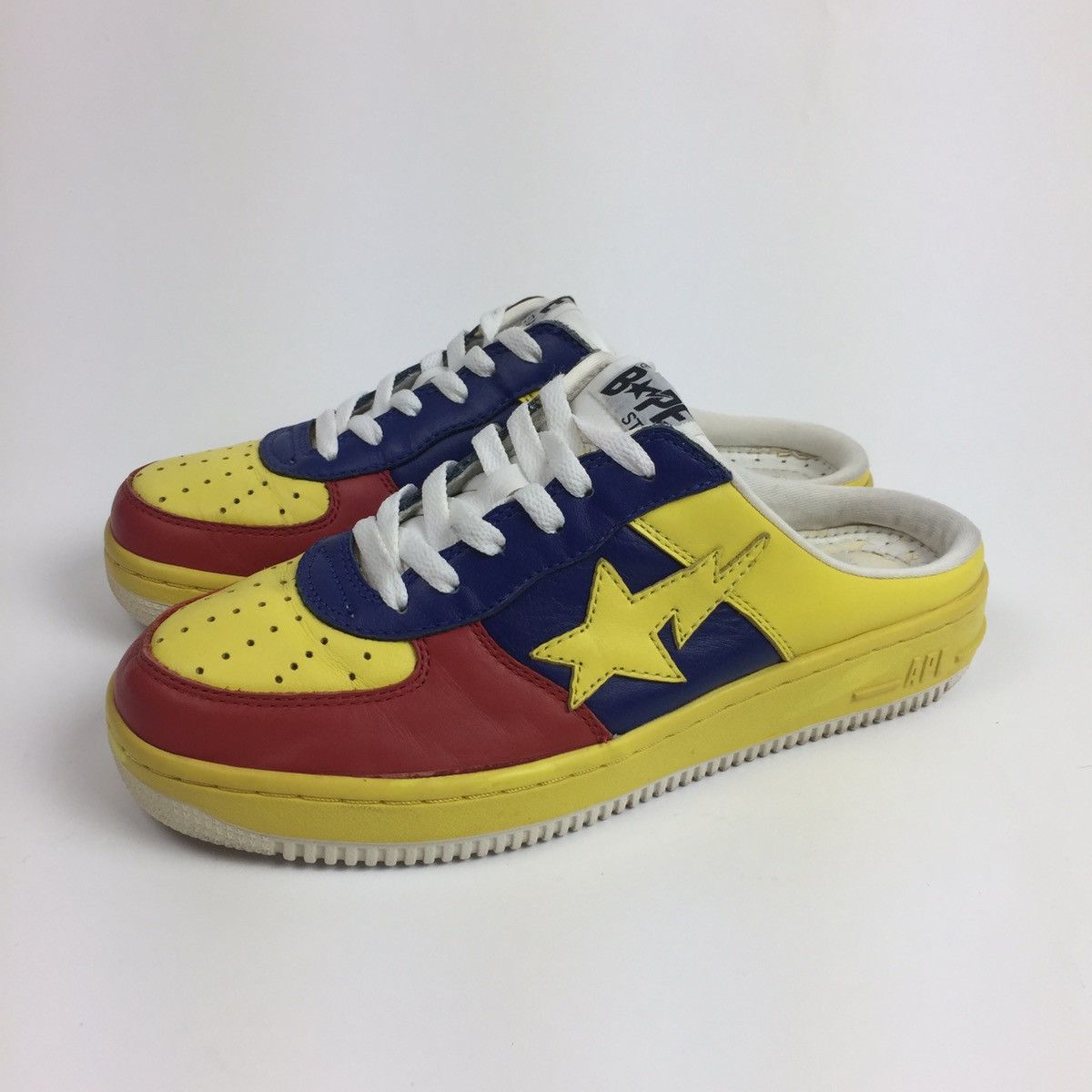 Bape Bathing ape bapesta Mule / Slipper | Grailed