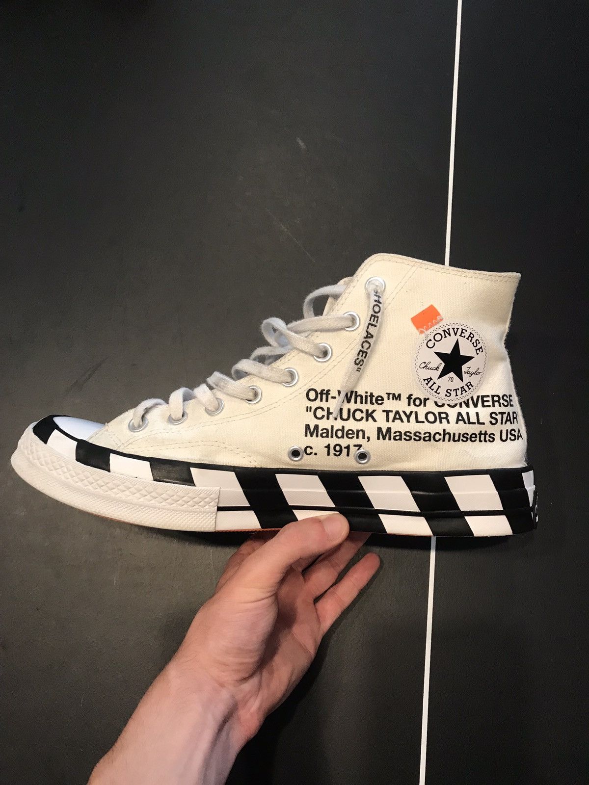 Converse × Off-White Off-White Converse Chuck Taylor | Grailed
