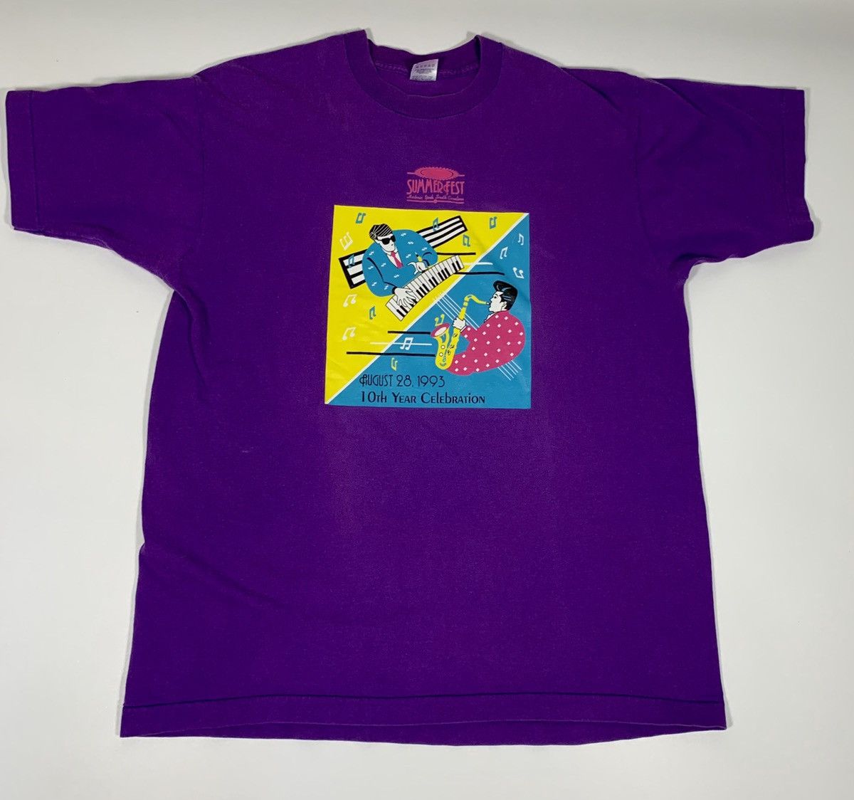 Vintage VTG Summerfest 1993 tshirt men’s extra large | Grailed