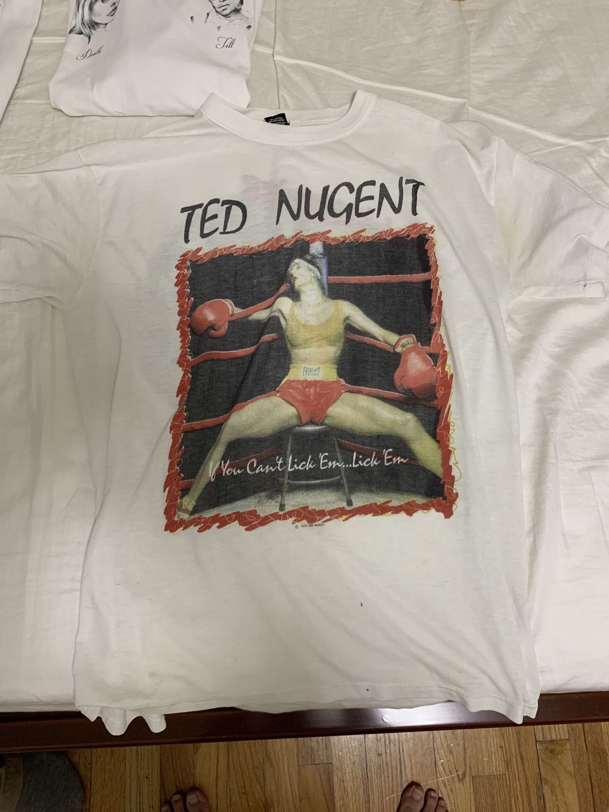 Vintage Ted Nugent Boxing Tee | Grailed
