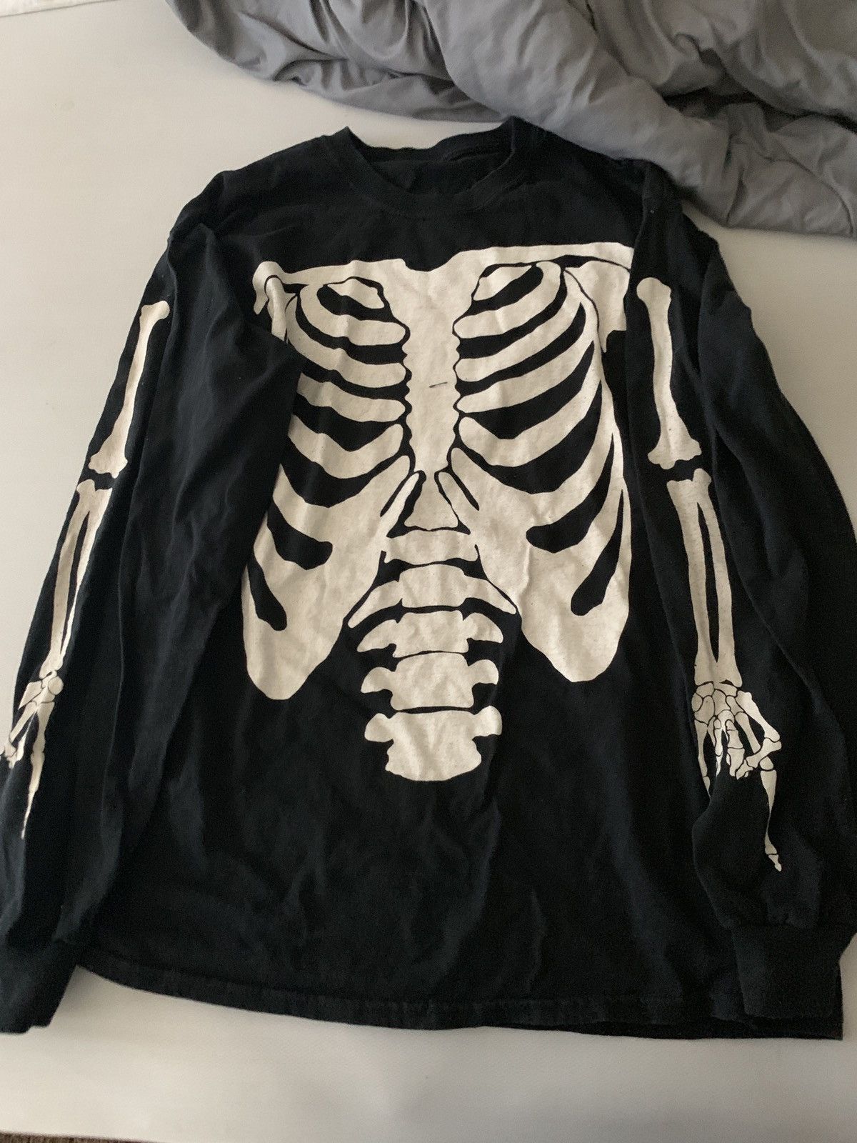 Vlone Skeleton L/S Tee | Grailed