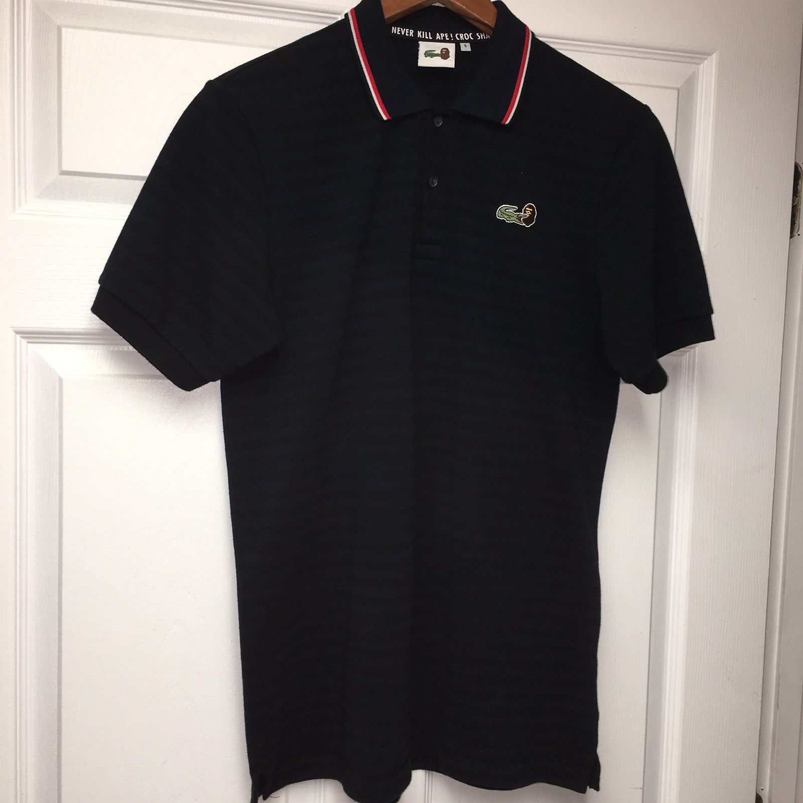 Bape × Lacoste Lacoste X A Bathing Ape Collab Polo | Grailed