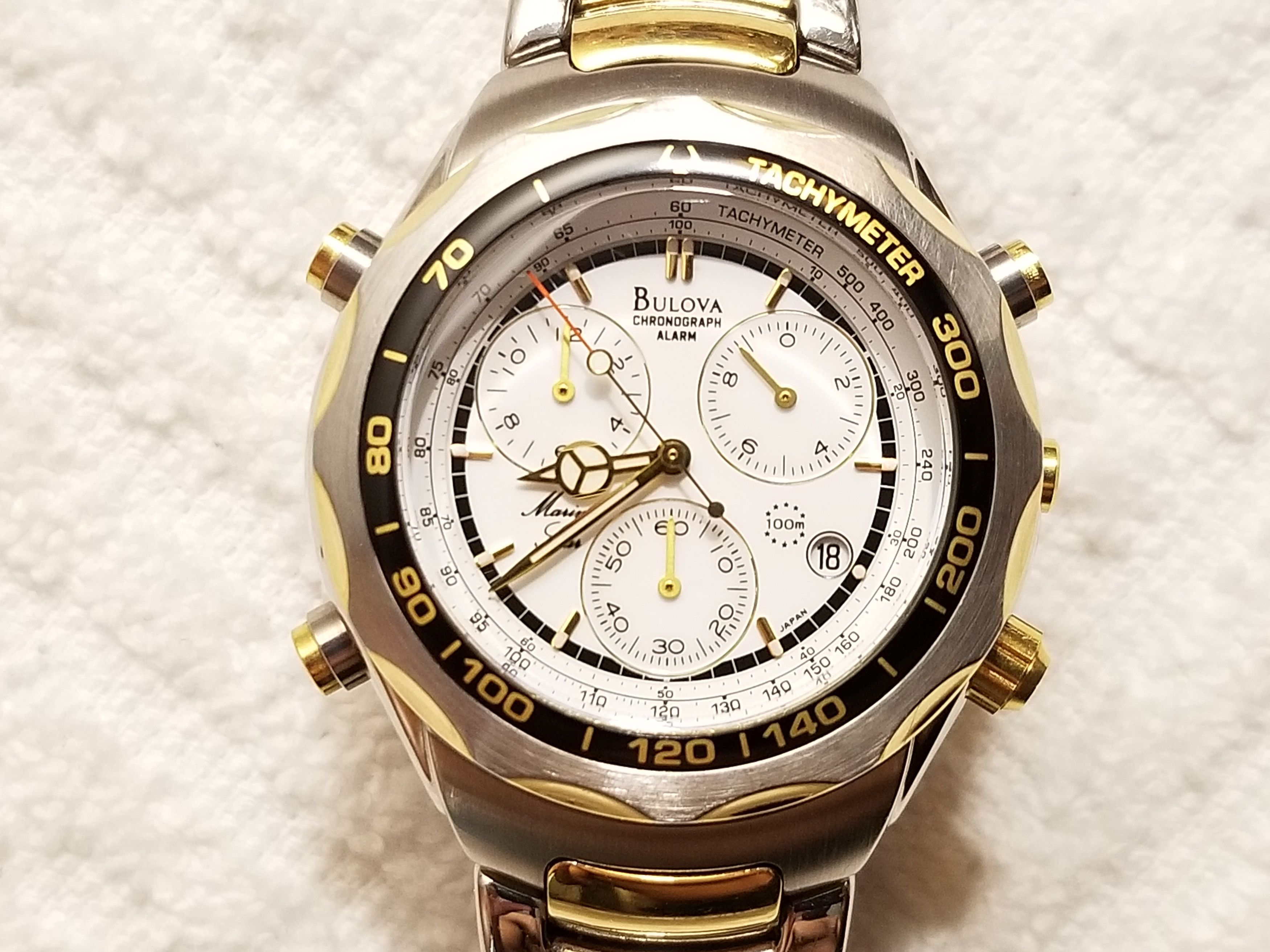 Bulova Chronograph Alarm Marine Star – SDYEM