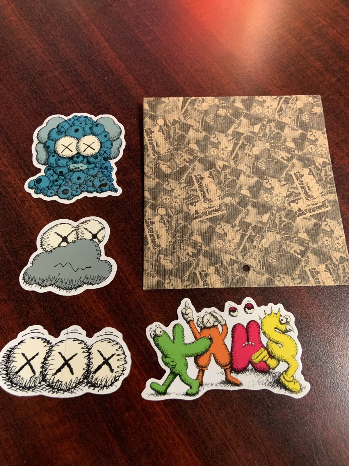 Kaws Kaws OriginalFake sticker pack | Grailed
