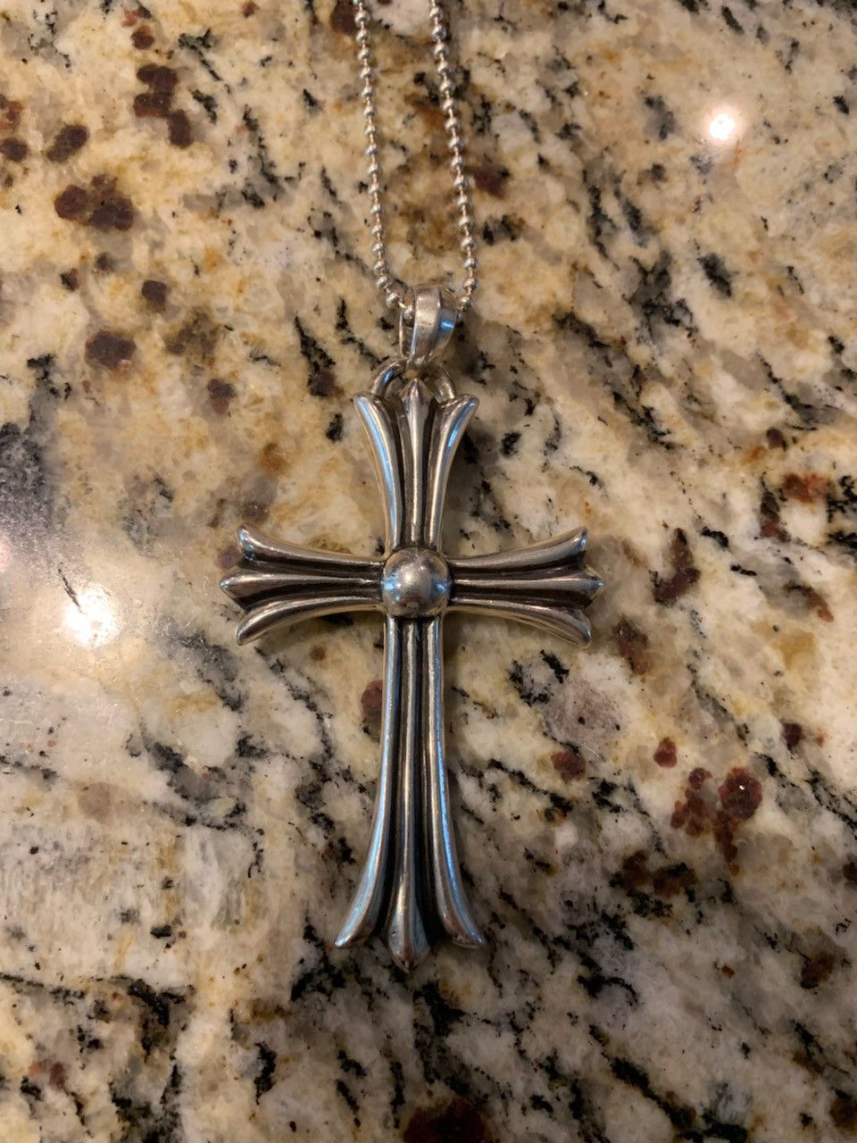 Chrome Hearts Chrome Hearts Large Cross Pendant | Grailed