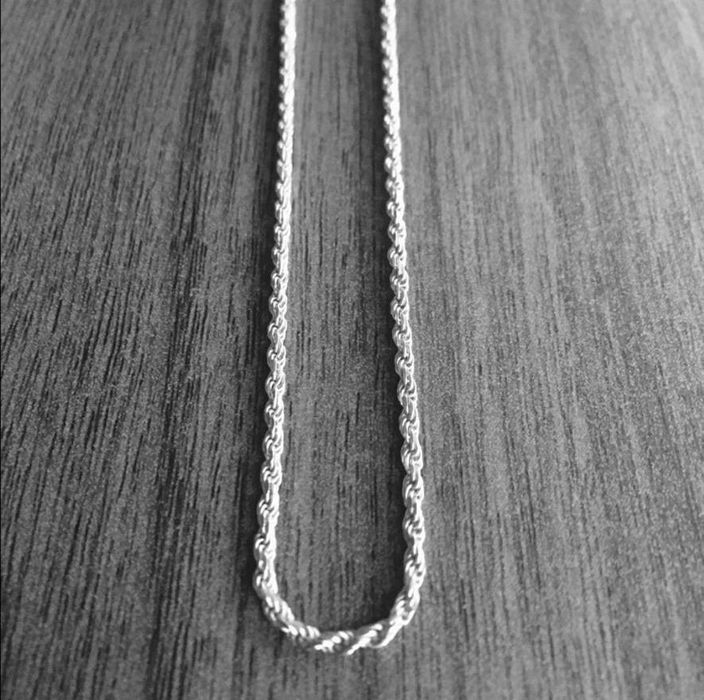 Sterling Silver Thin Rope Sterling Silver Chain | Grailed