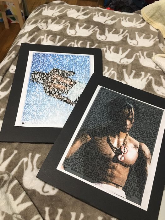 Travis Scott Travis Scott rodeo and days before rodeo lyric poster ... Travis Scott Travis Scott rodeo and days before rodeo lyric poster ...