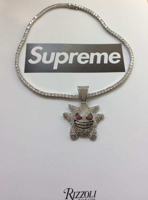 Diamond Bubble Diamond Gengar Pendant Iced Out Pendant And Chain | Grailed