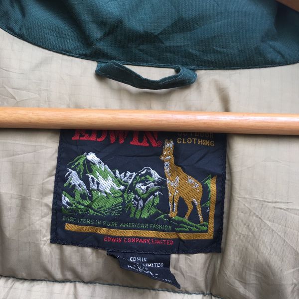 Edwin Edwin Puffer Green Jacket | Grailed