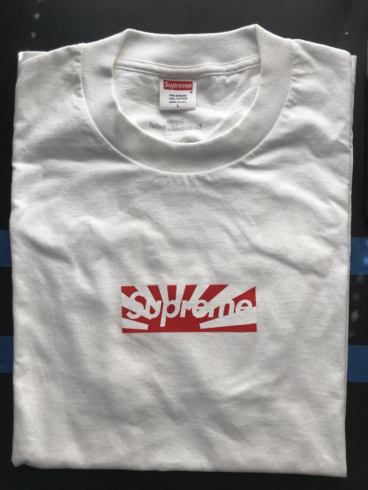 Supreme Supreme Japan Relief Box Logo Tee | Grailed