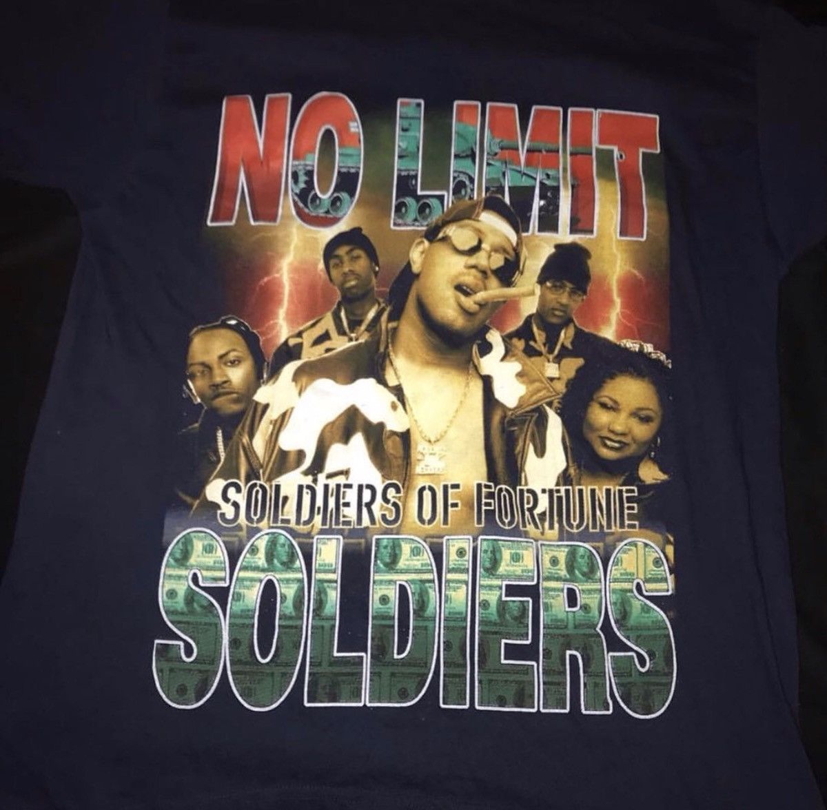 Vintage Master P No limit rap tee | Grailed