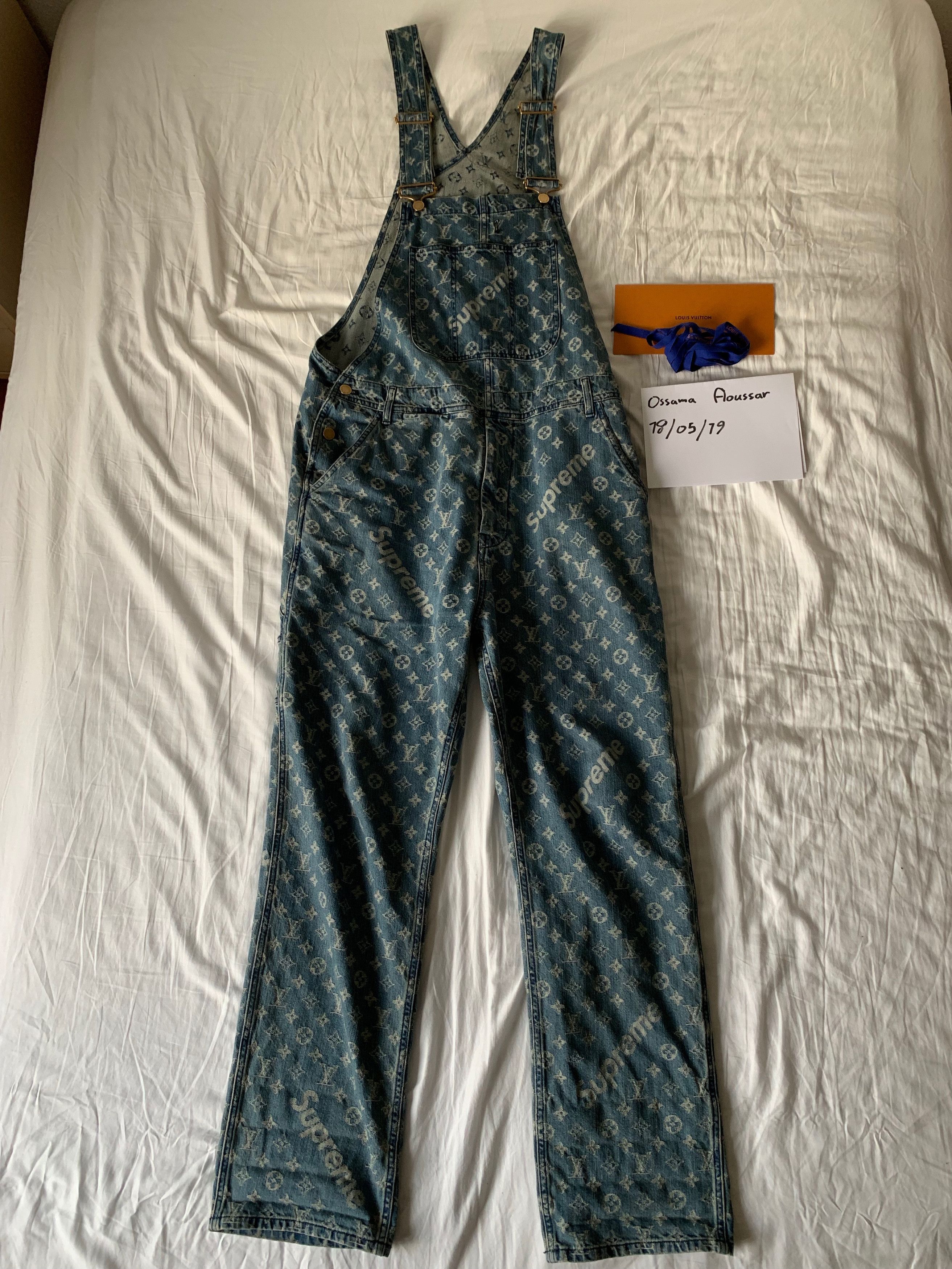Supreme Supreme x Louis Vuitton Overalls | Grailed