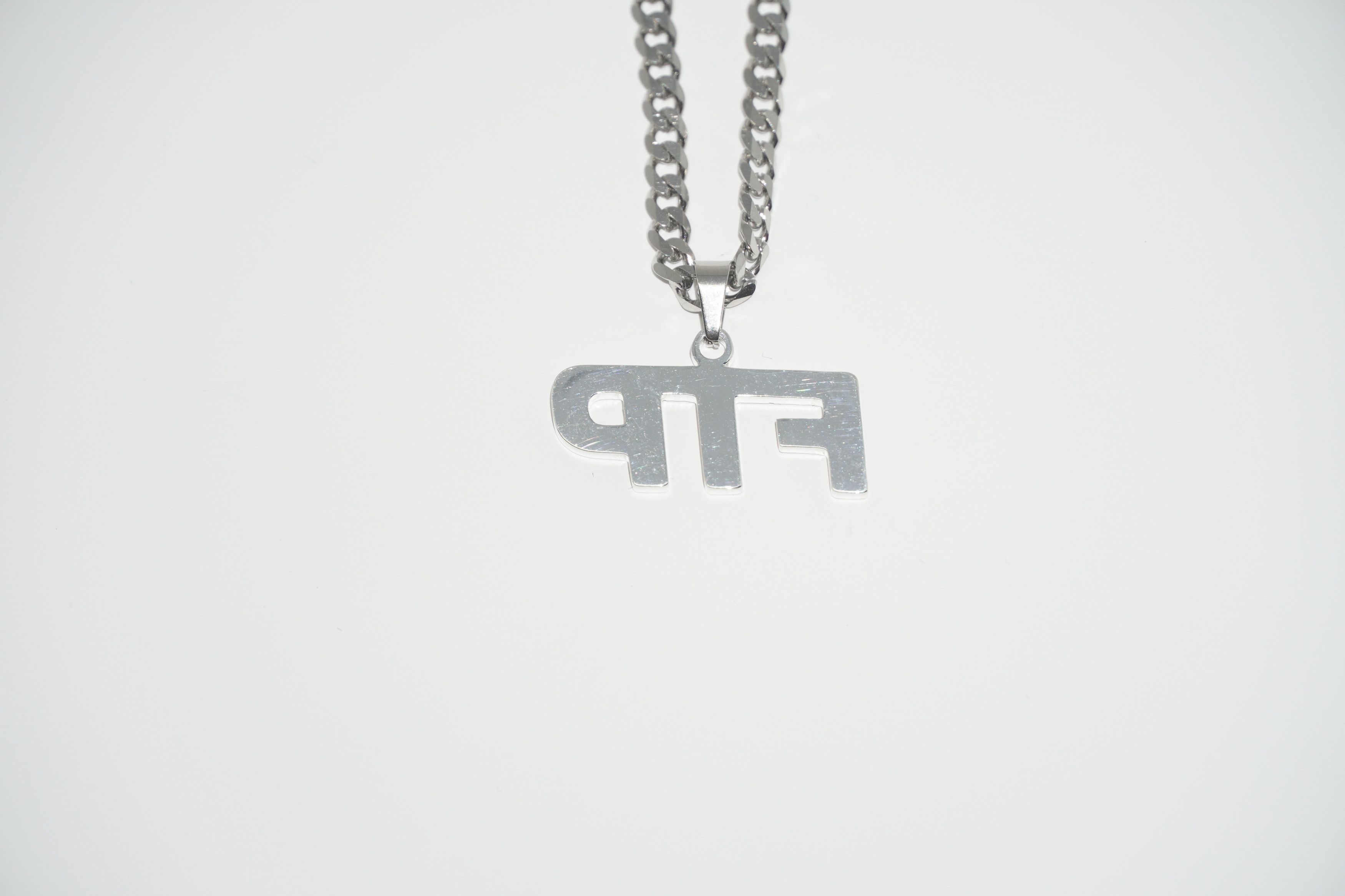 Jewelry FTP Fuck The Population Silver Curb Chain Necklace 20" | Grailed
