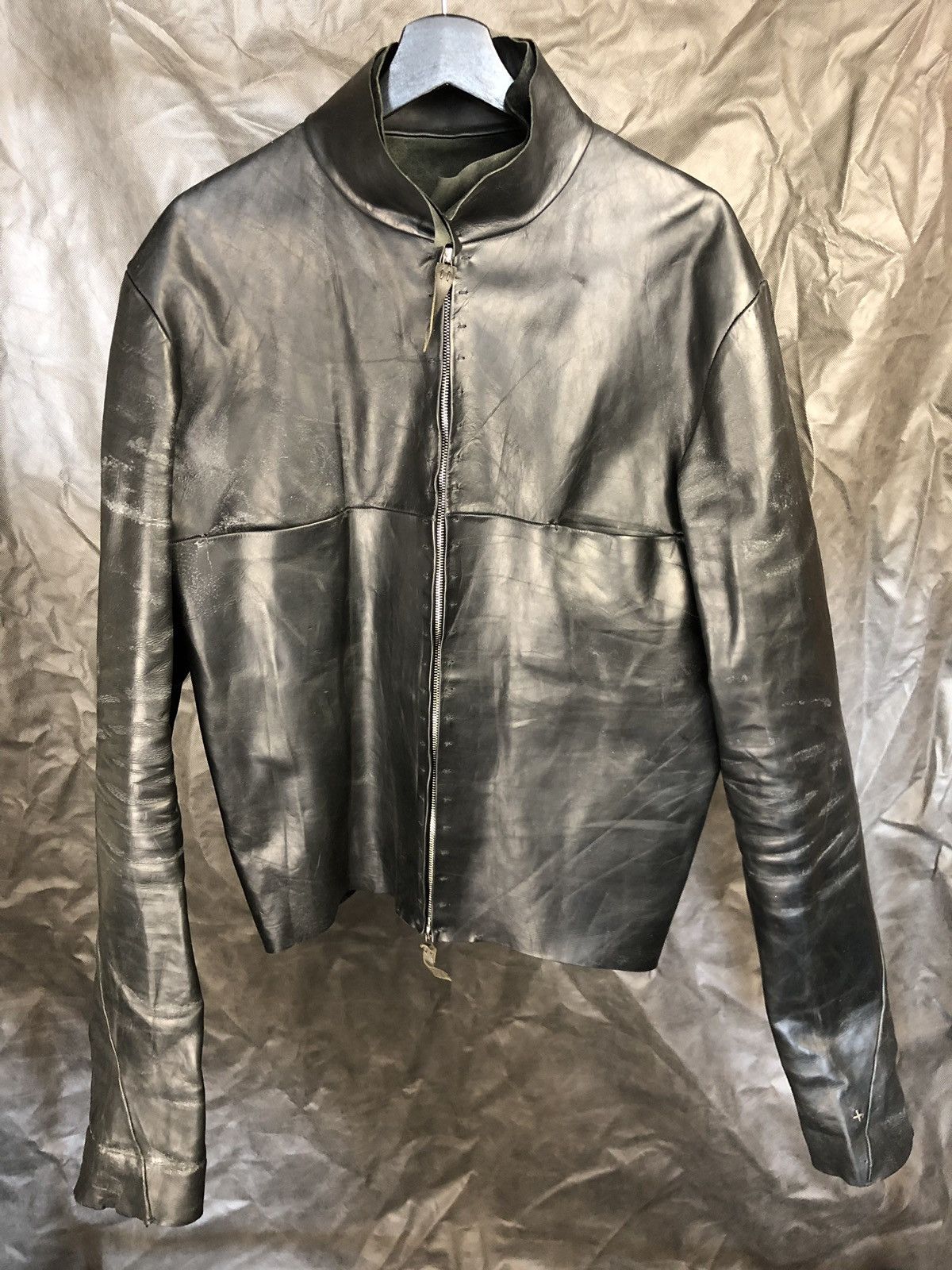 Ma+ Unlined aviator leather jacket | Grailed