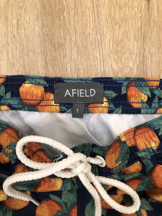 Far Afield Far Afield Swim Shorts - NARANJA | Grailed