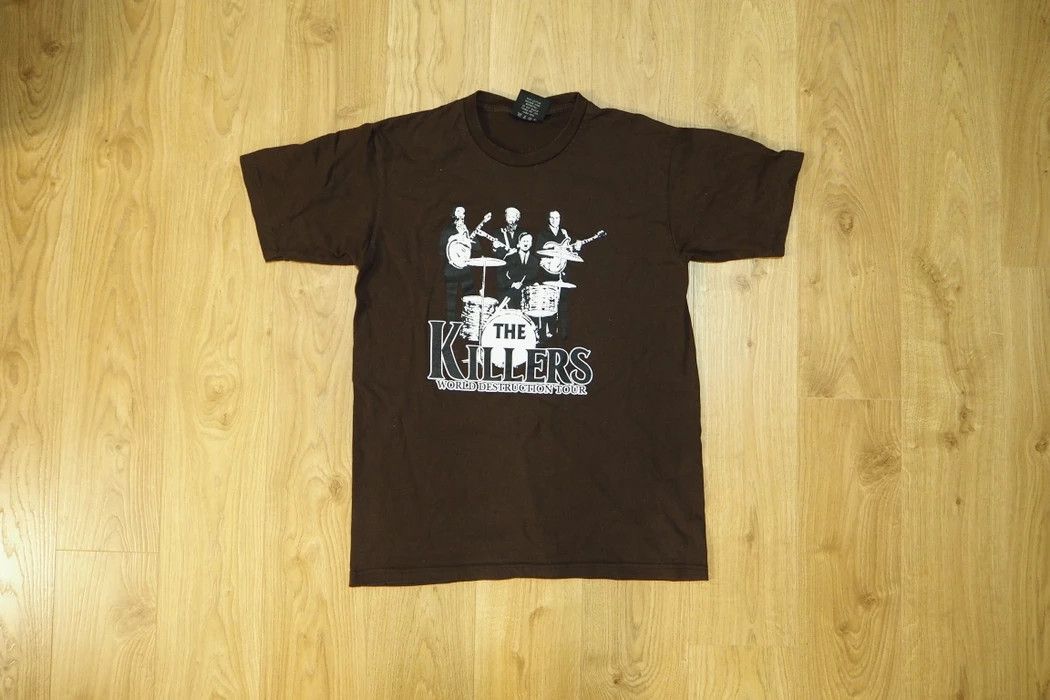 Vintage The Killers " World Destruction Tour" Merch T-shirt | Grailed