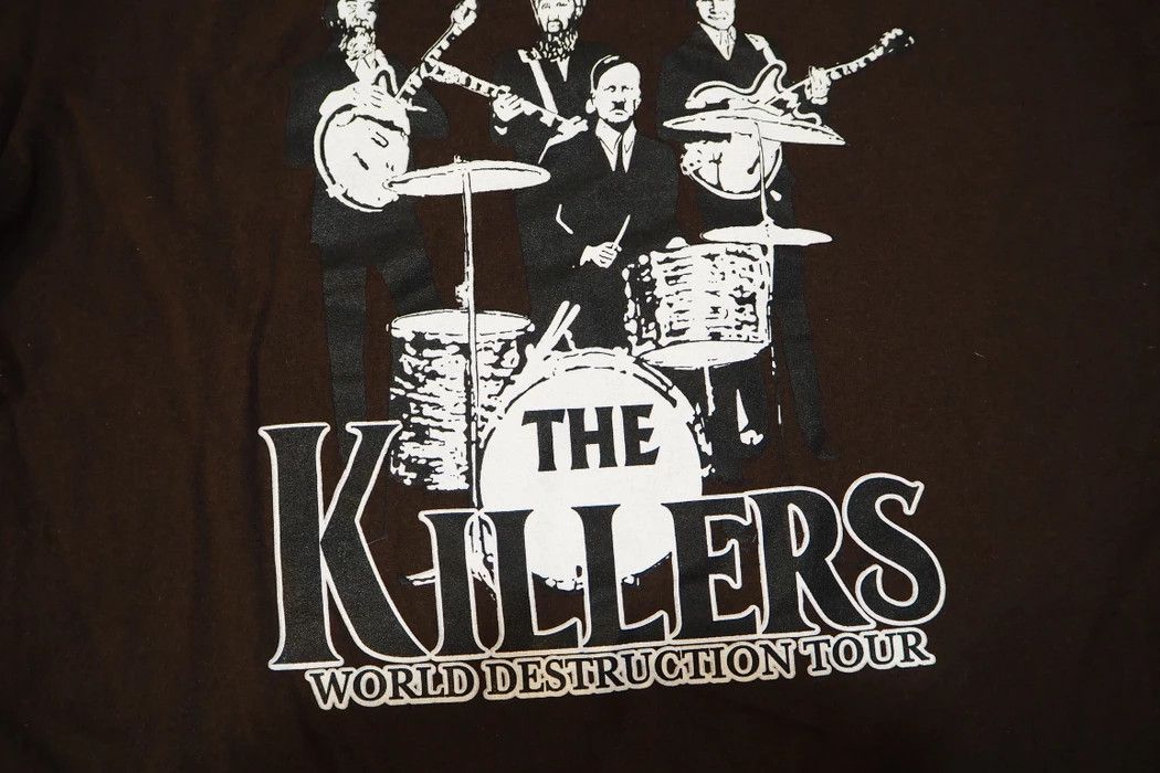 Vintage The Killers " World Destruction Tour" Merch T-shirt | Grailed