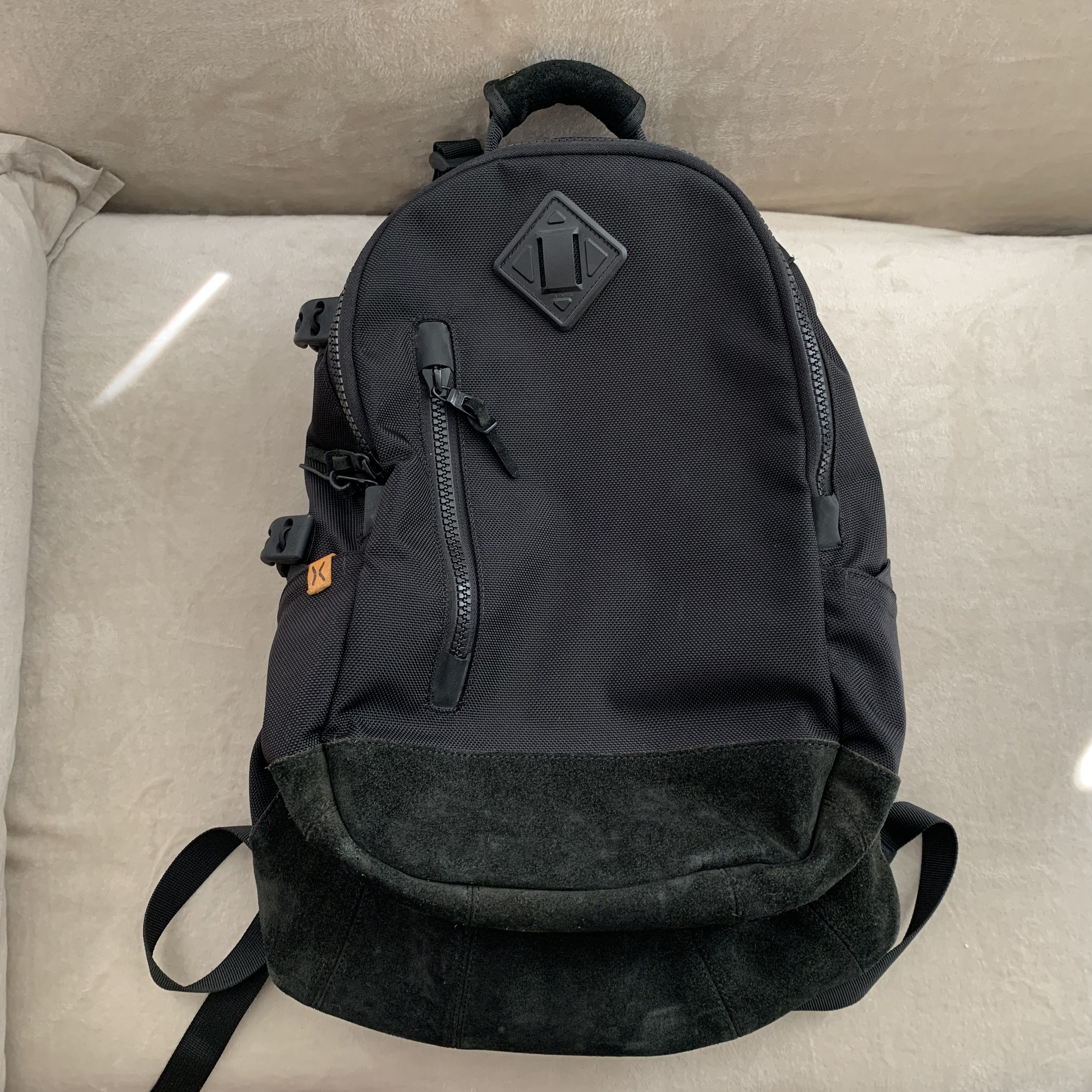 Visvim Visvim Ballistic 20L Backpack Black 17fw | Grailed