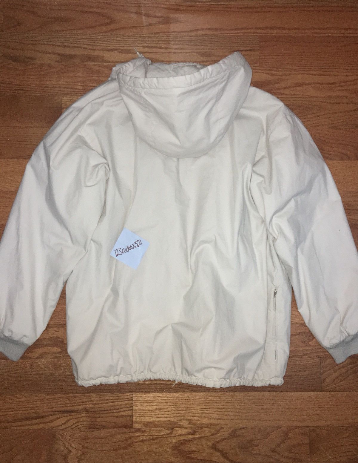Helmut Lang Helmut Lang Archive 1998 White Military Padded Parka Jacket ...