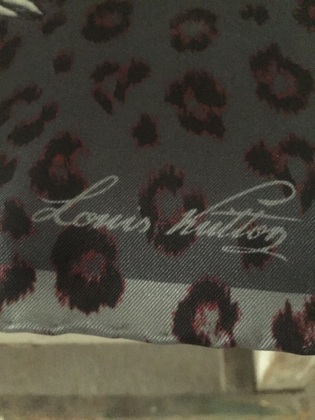 Kim Jones × Louis Vuitton Snow leopard Pocket Square | Grailed