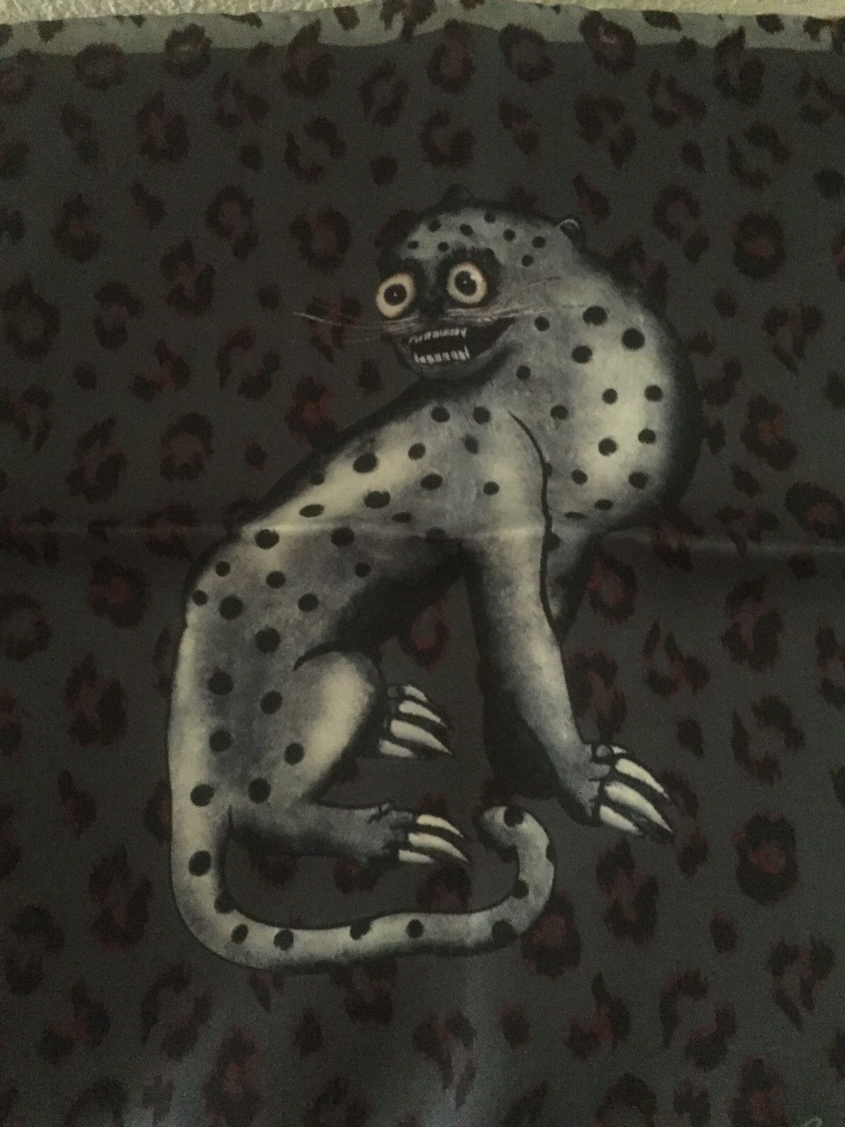 Kim Jones × Louis Vuitton Snow leopard Pocket Square | Grailed